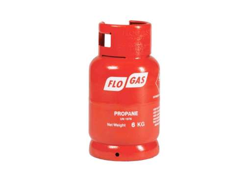 6 kg bottle of Flogas Leisure gas (propane) - Buy online from GSS Gas Essex